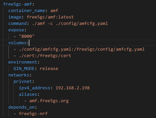 5G核心网部署及测试手册